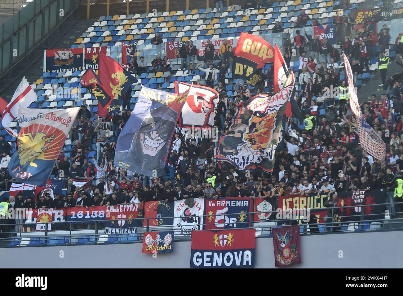 Genoa fans hi-res stock photography and images - Alamy