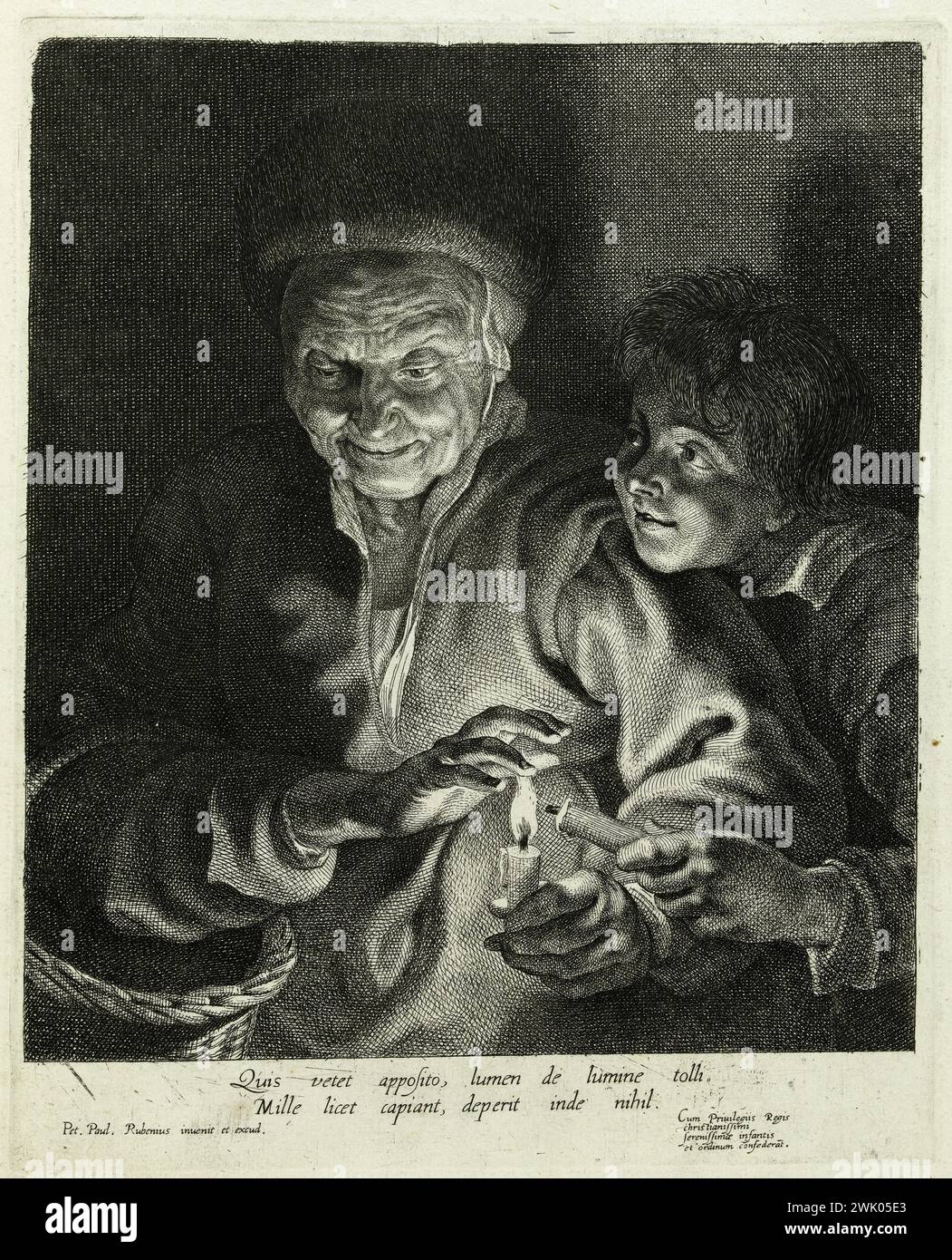 Rubens, Pierre Paul. Portrait of the candle woman (Dutuit, Rubens 46 ...