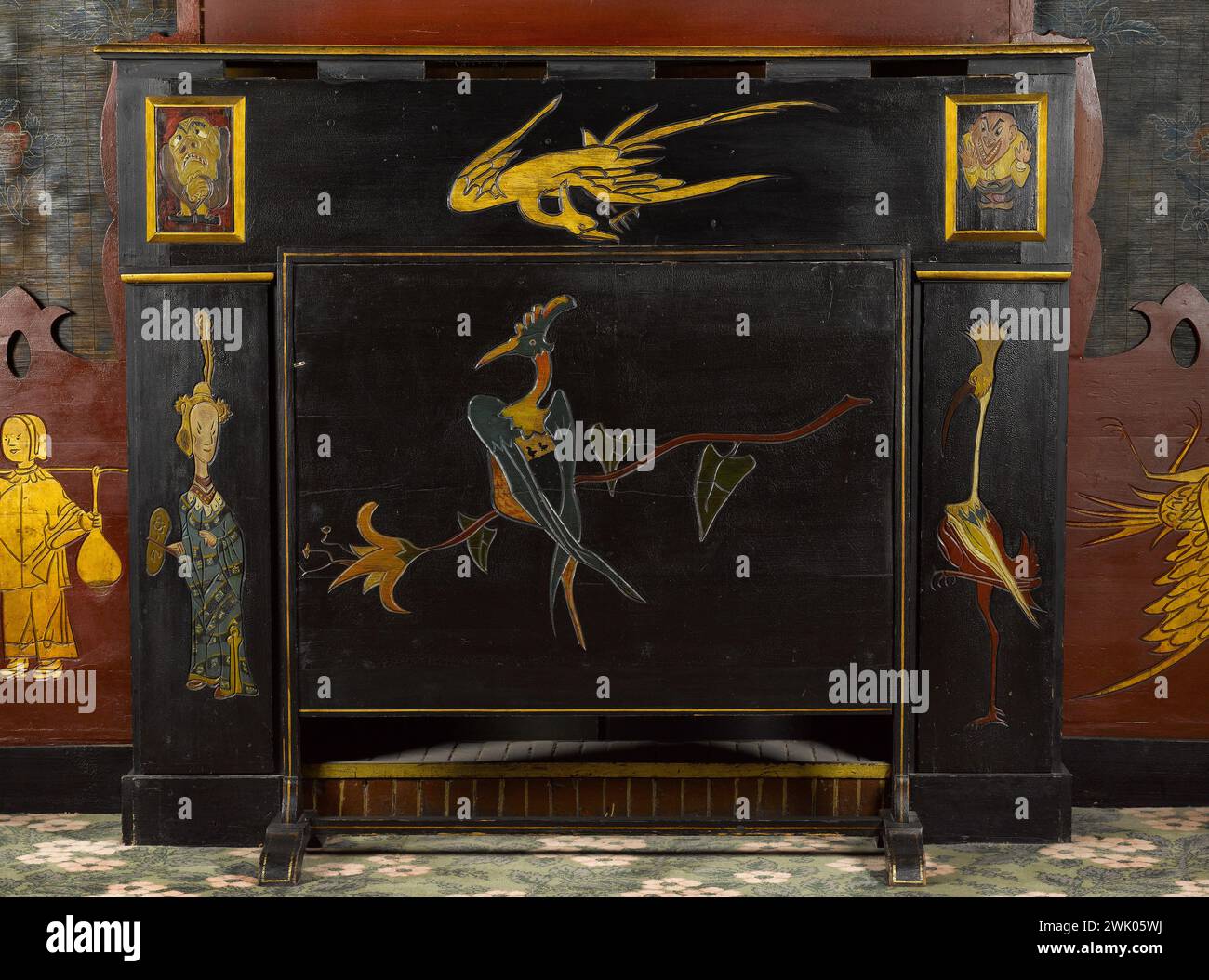 Victor Hugo (1802-1885), French writer. Chinese lounge, decor from ...