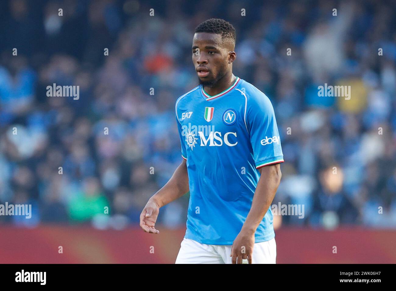 Naples, Campania, Italy. 17th Feb, 2024. Hamed Traore of Napoli during ...