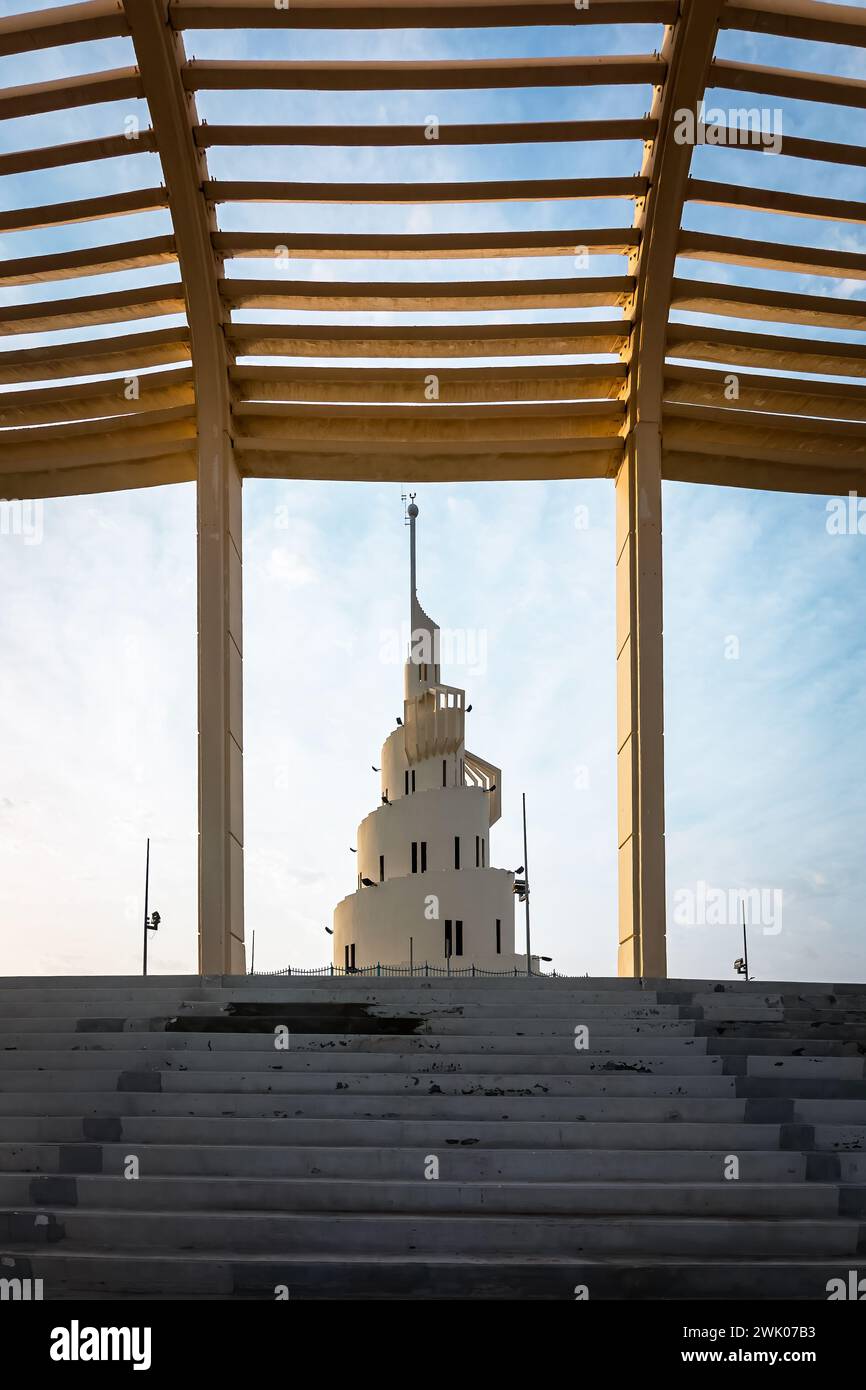 Wonderful morning view in Marjan island in Dammam Corniche -Saudi ...