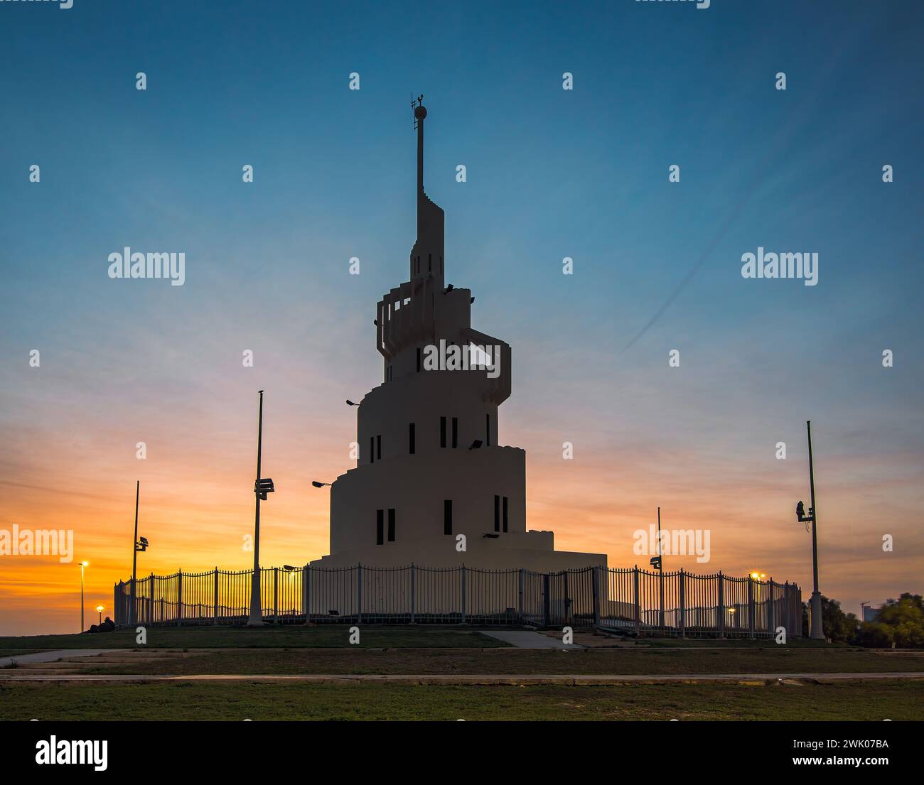 Wonderful morning view in Marjan island in Dammam Corniche -Saudi ...