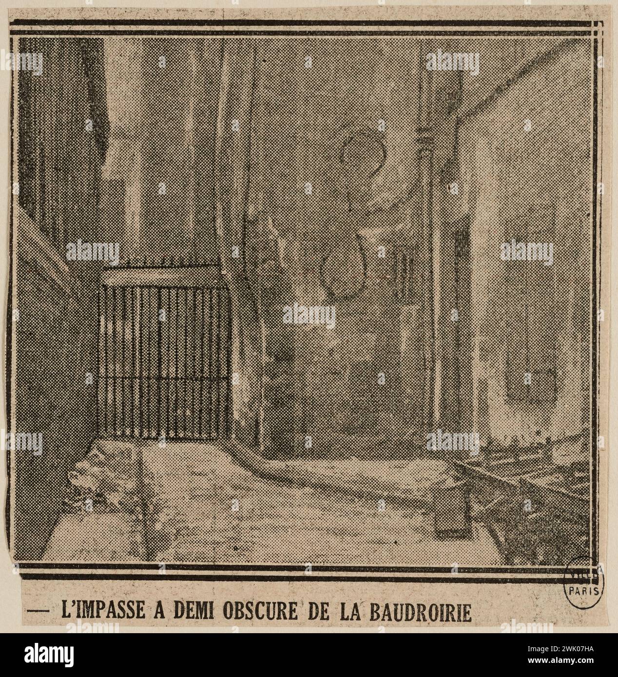 Anonymous, the half obscure impasse of the Baudoirie / Excelsior ...
