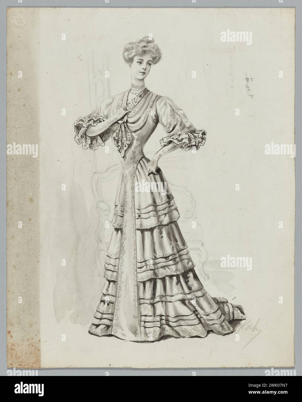 1900 fashion hi-res stock photography and images - Alamy