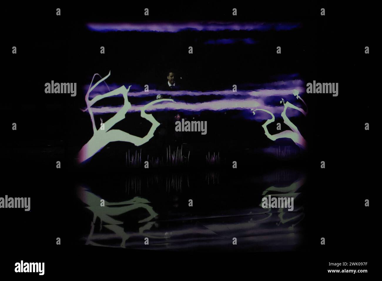 Basim during the dress rehearsal at Dansk Melodi Grand Prix 2024. He ...