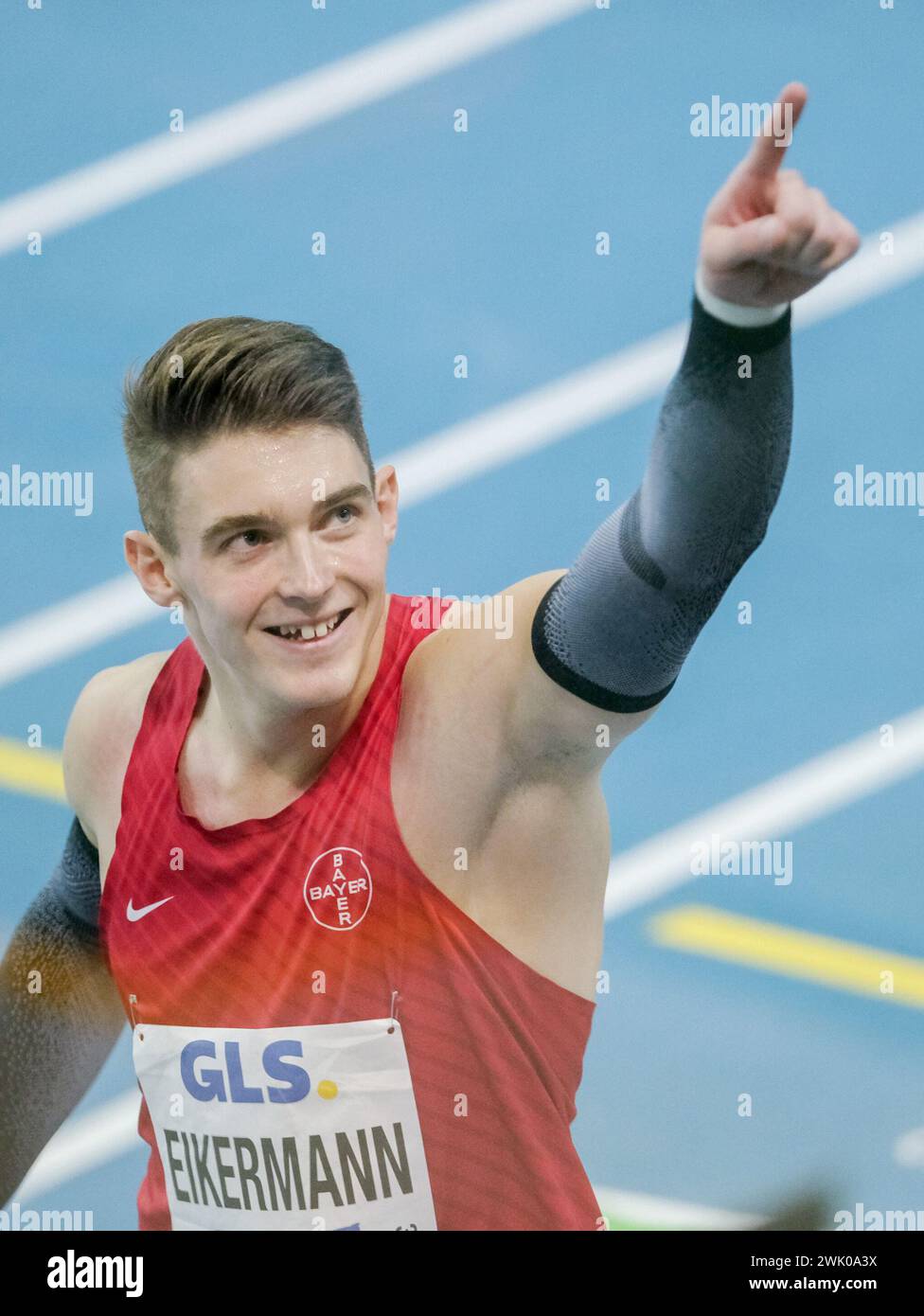 Leipzig, Germany. 17th Feb, 2024. German Indoor Championships Athletics ...