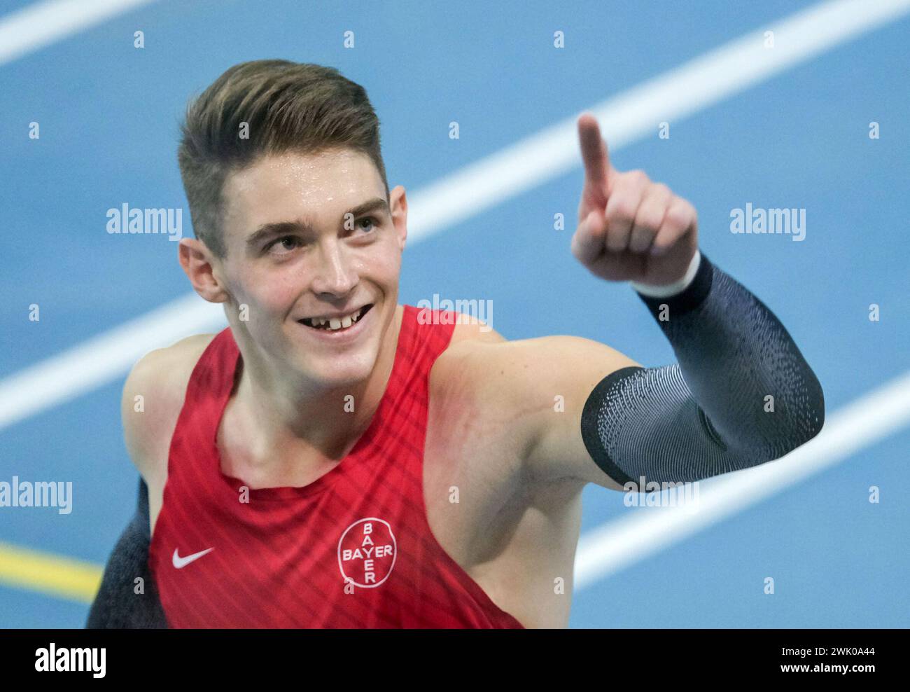 Leipzig, Germany. 17th Feb, 2024. German Indoor Championships Athletics ...