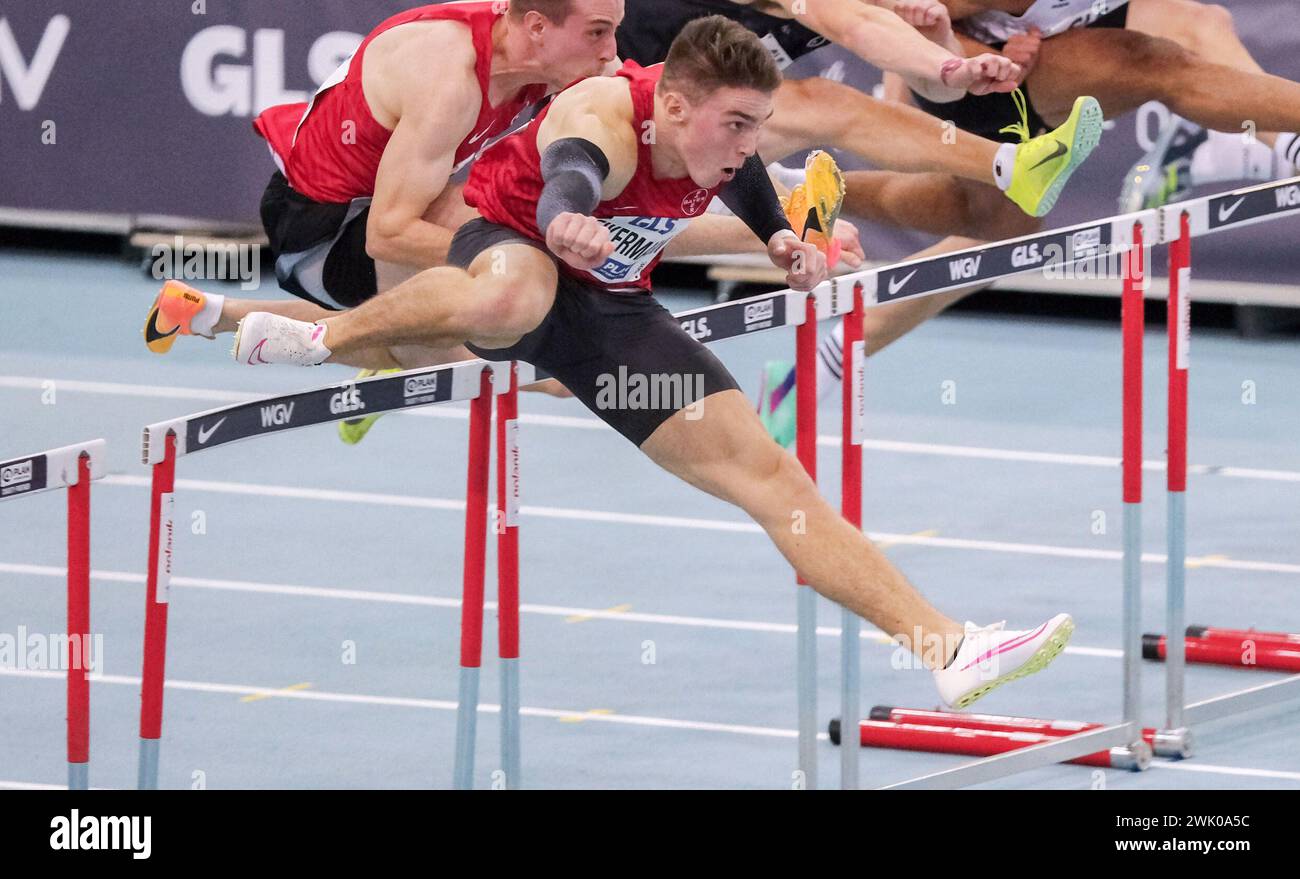 Leipzig, Germany. 17th Feb, 2024. German Indoor Championships Athletics ...