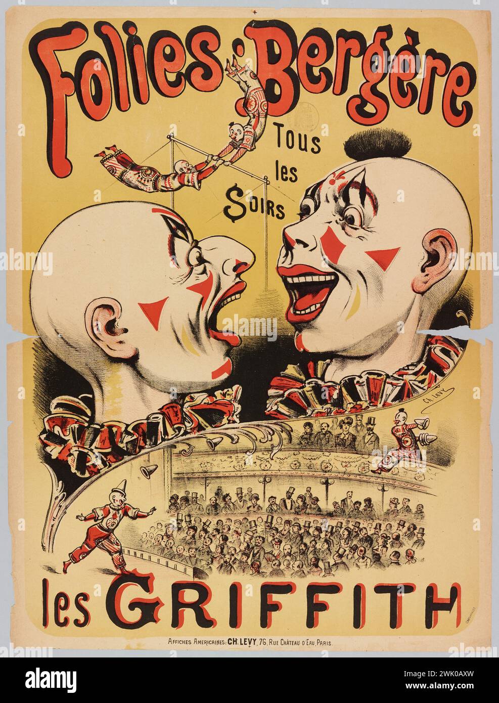Lévy, Charles, Folies-Bergère/ All/ Les/ Soirs/ Les Griffith (title ...