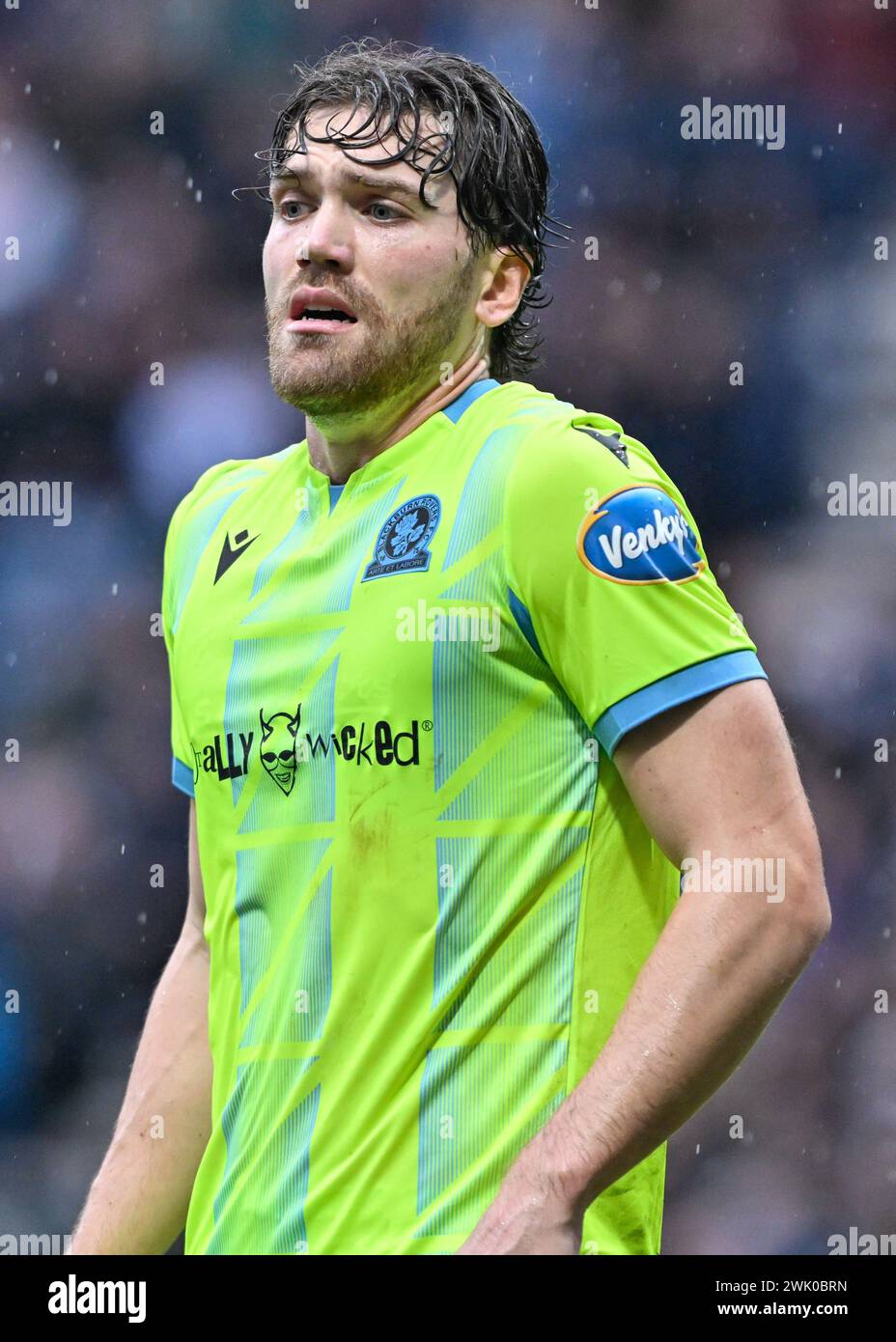 Sam Gallagher of Blackburn Rovers, during the Sky Bet Championship ...