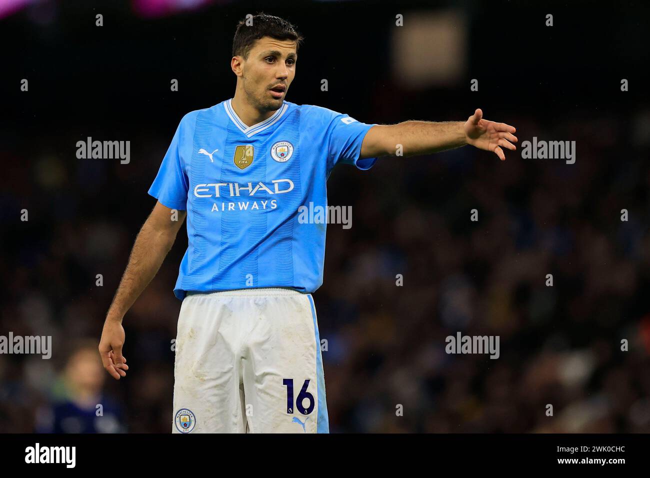 Rodrigo of Manchester City during the Premier League match Manchester ...