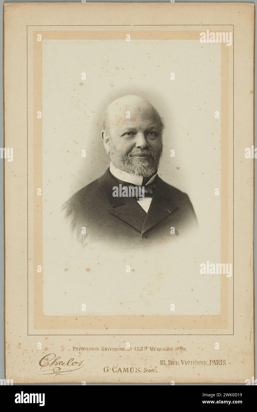 Camus, G., Calmann (Kalmus) Levy, Bust (usual name). Old N&B drawing ...