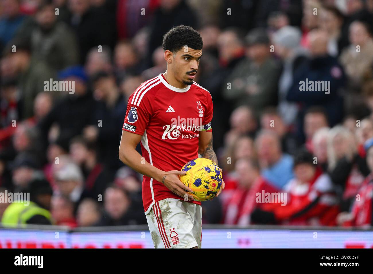 Morgan Gibbs-White of Nottingham Forest during the Premier League match ...