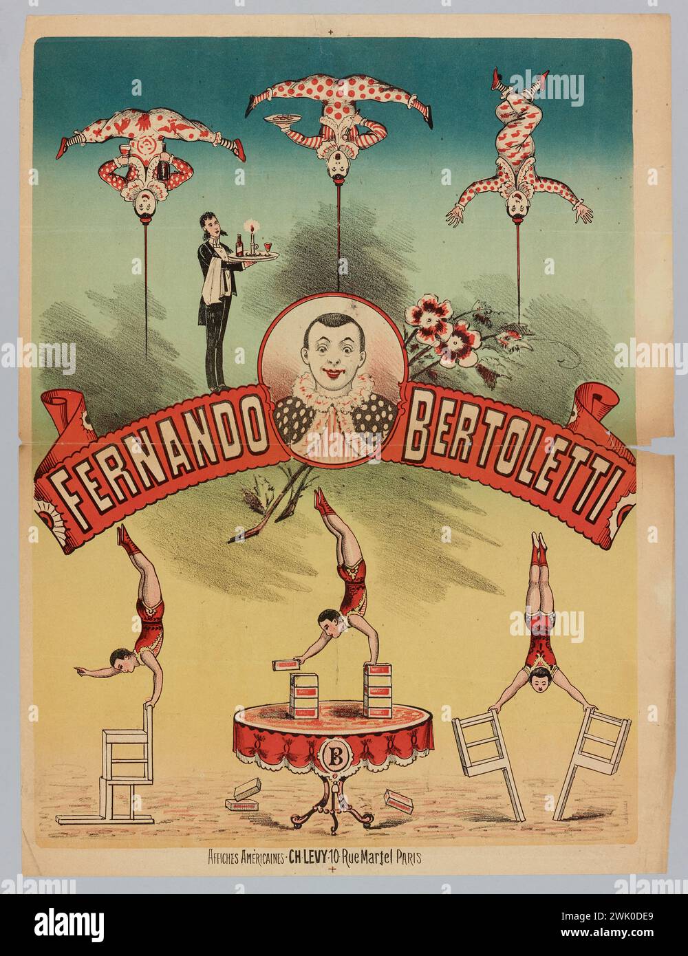 Anonymous, Fernando Bertoletti (registered title (letter)), 1888. Color ...