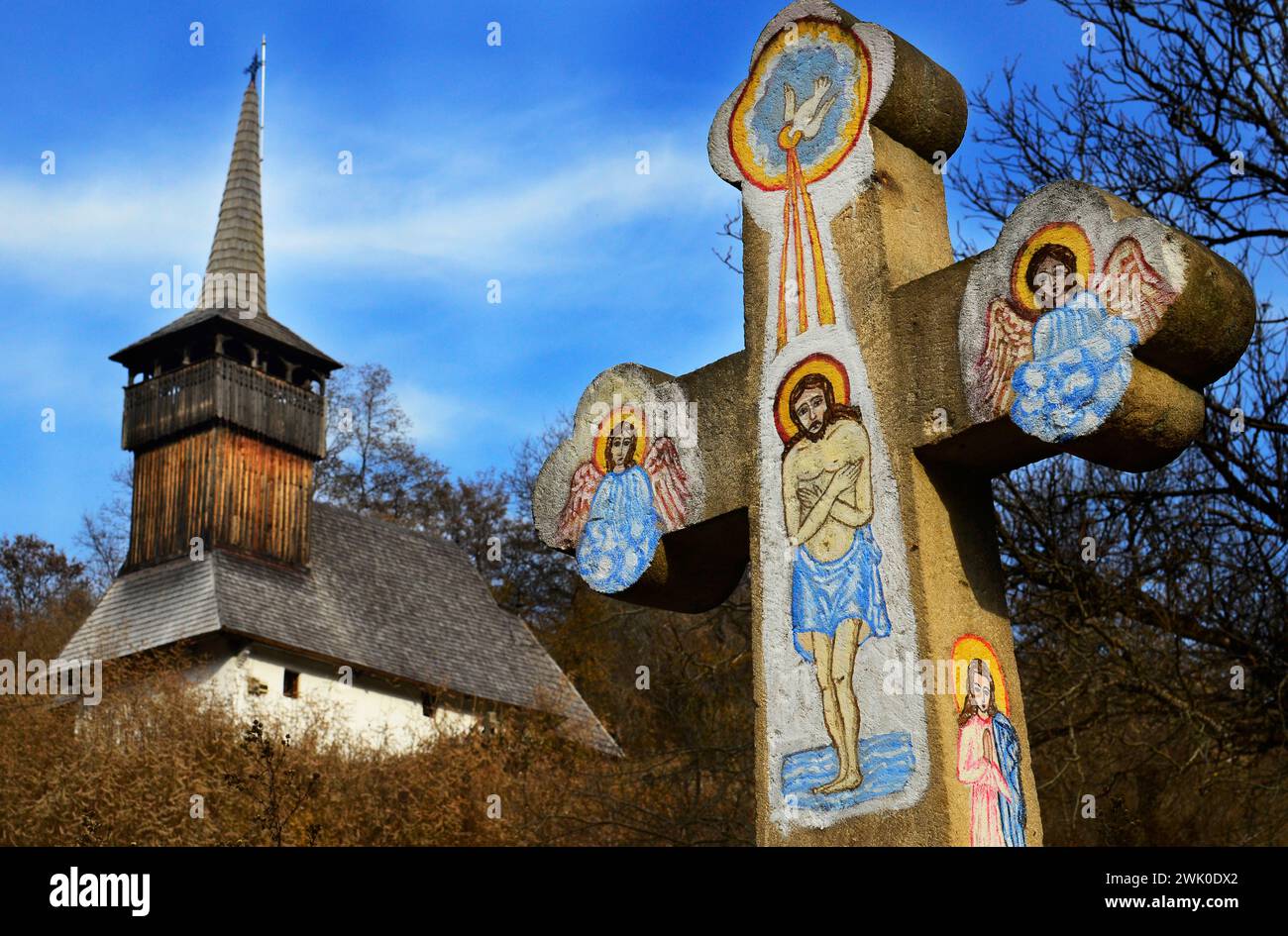 Orthodox cross saints church hi-res stock photography and images - Alamy