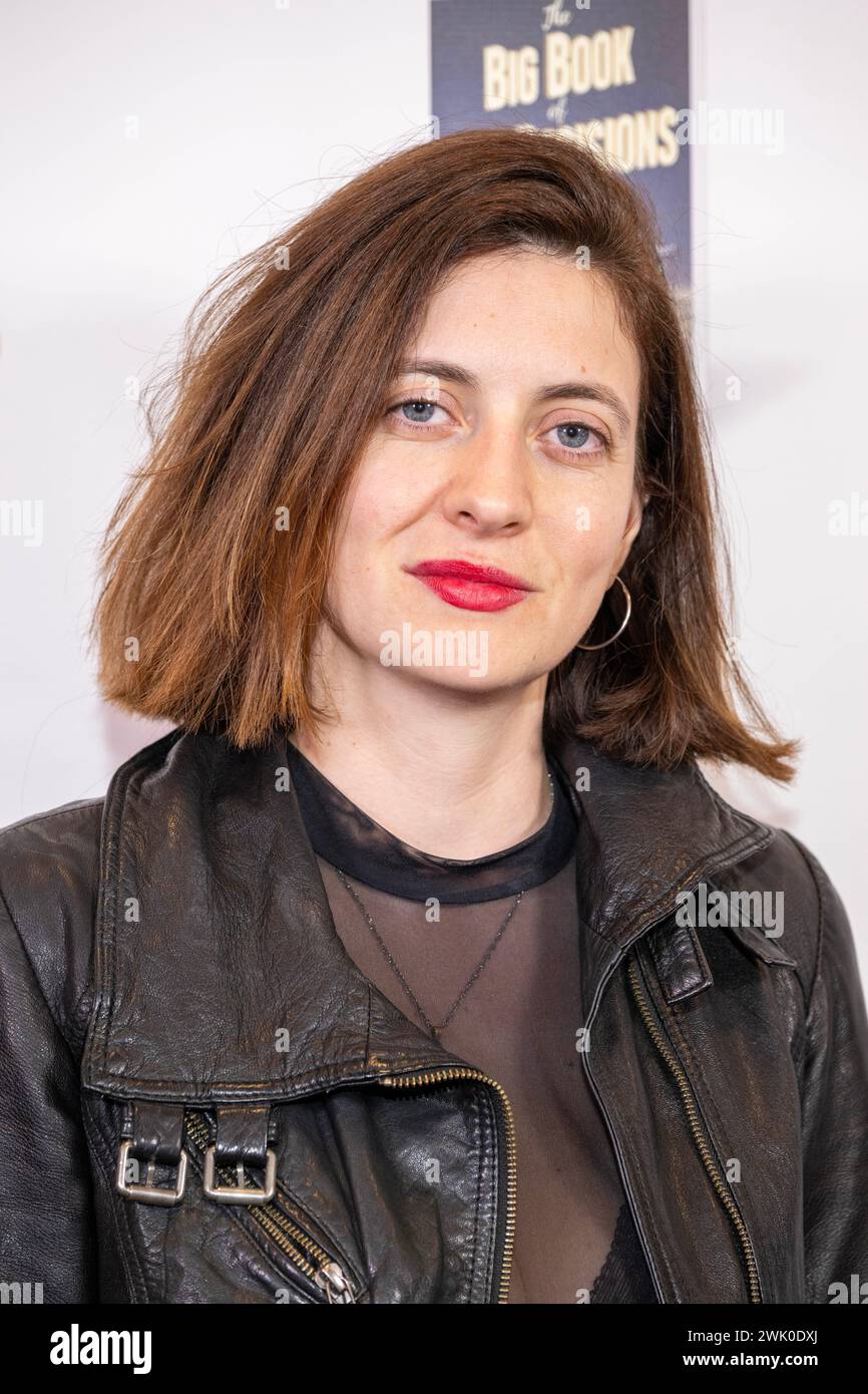 Los Angeles, USA. 16th Feb, 2024. French singer Christelle Armenio ...