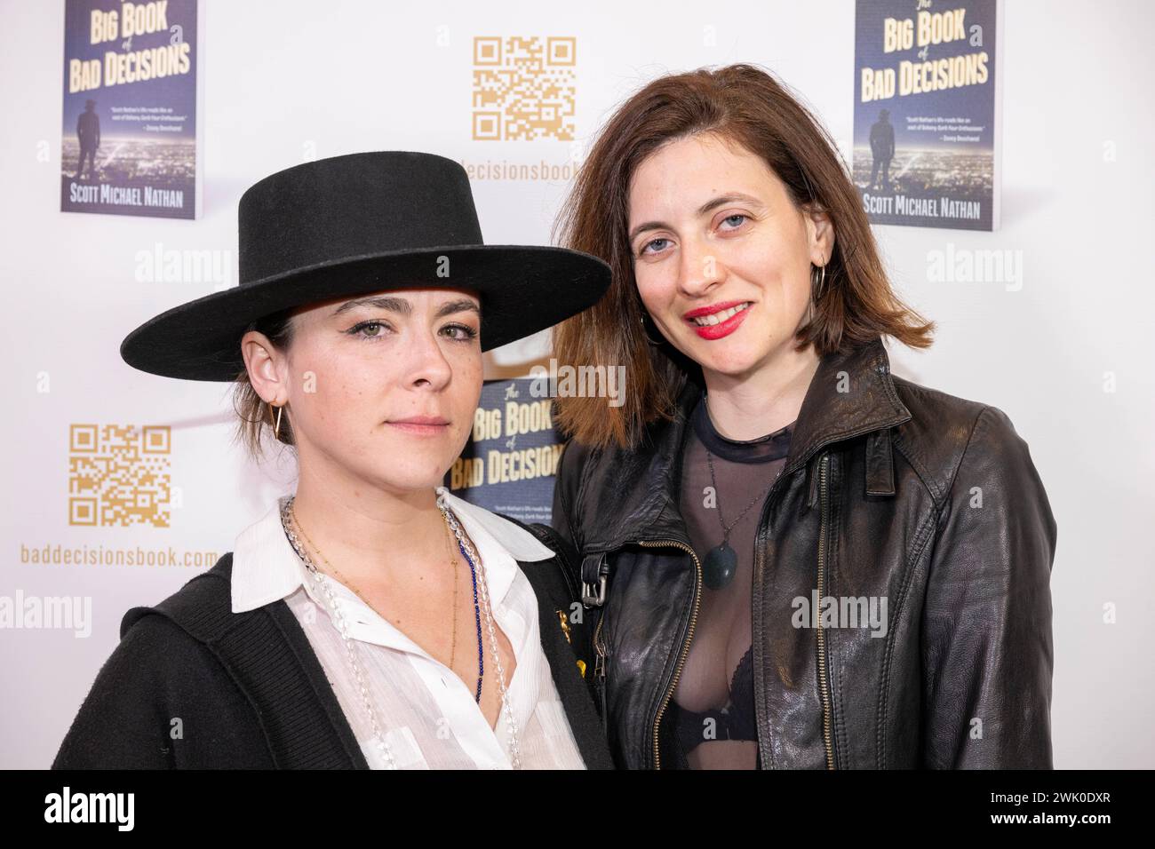 Los Angeles, USA. 16th Feb, 2024. Artist Madeline Fuhrman, French ...