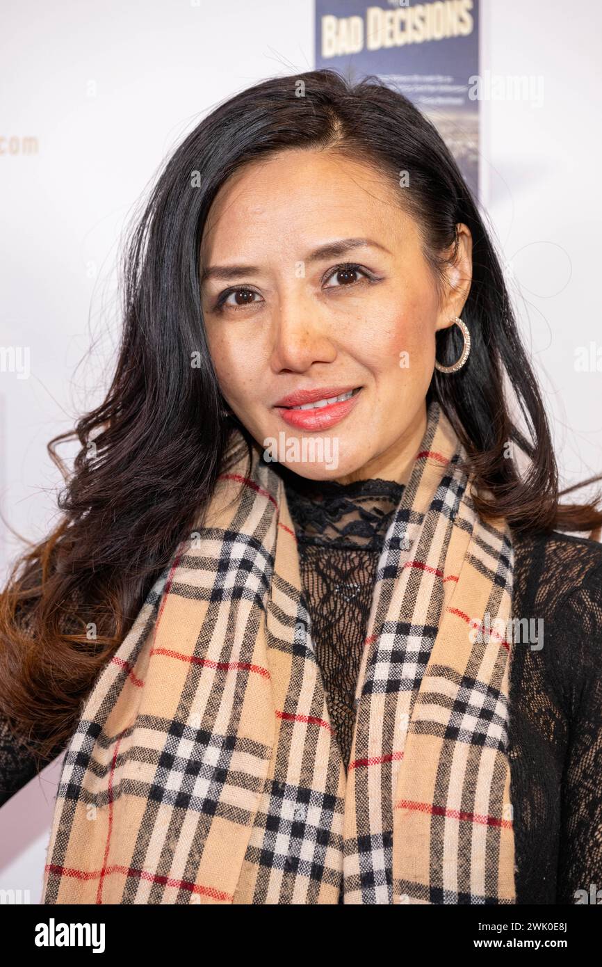 Los Angeles, USA. 16th Feb, 2024. Comedian Cat Ce attends Scott Michael ...