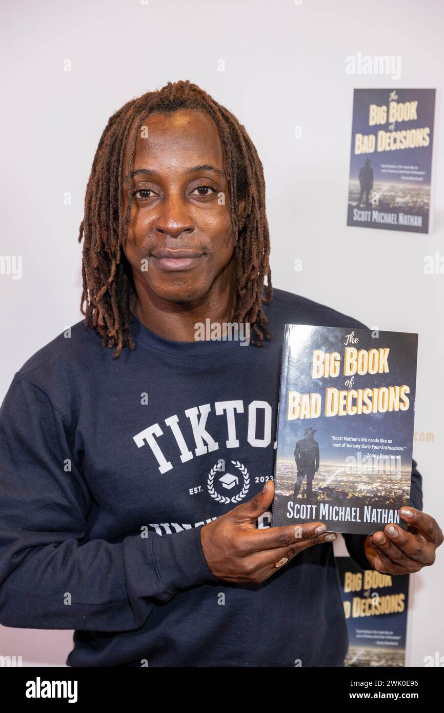 Los Angeles, USA. 16th Feb, 2024. Actor Shaka Smith attends Scott ...