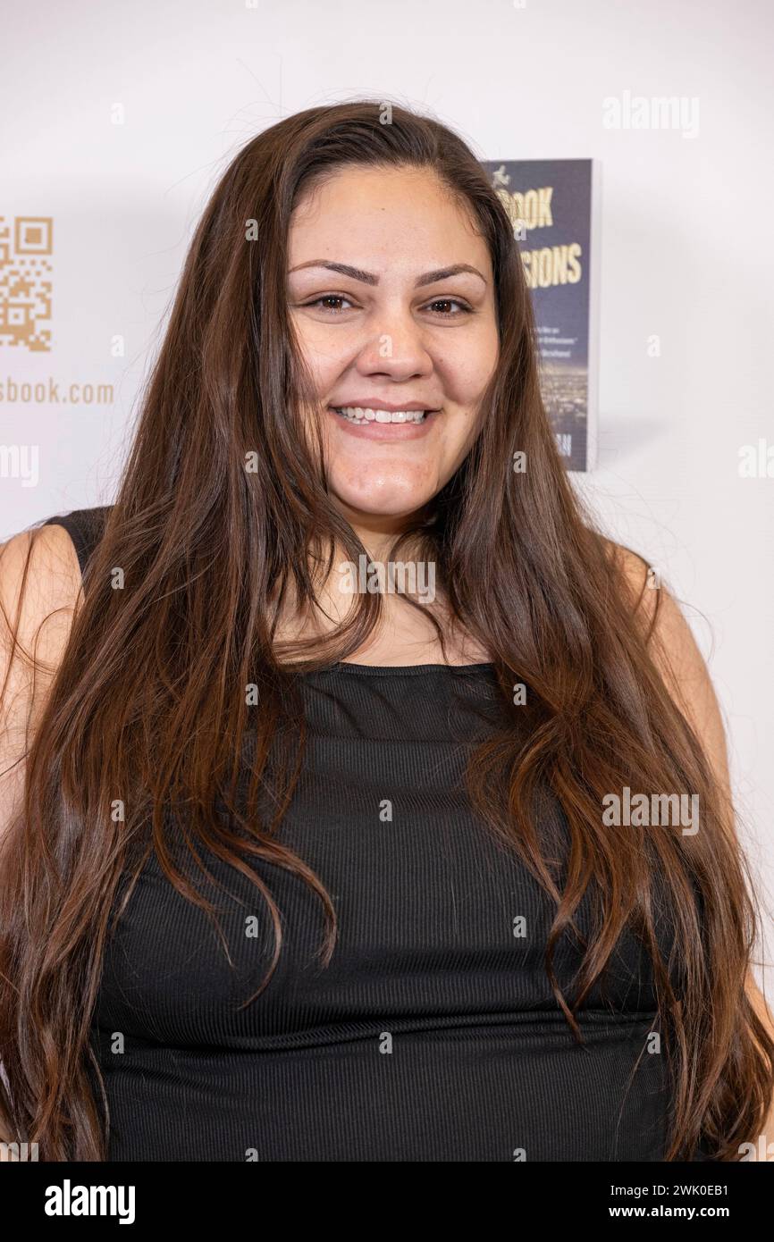 Los Angeles, USA. 16th Feb, 2024. Actress Rachael Cave attends Scott ...