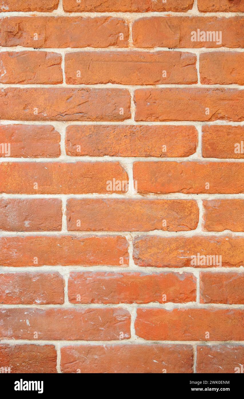 Vintage brick wall background, brickwall texture aging effect. Grunge ...