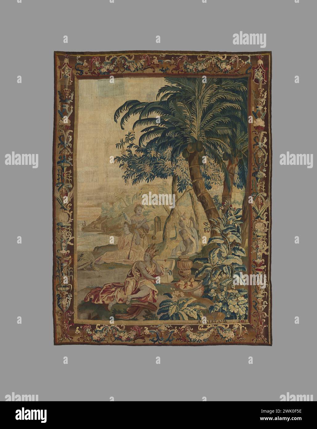 Van Schoor, Lodewijk (n.1666 - D.1726), America. Spelling of the four ...