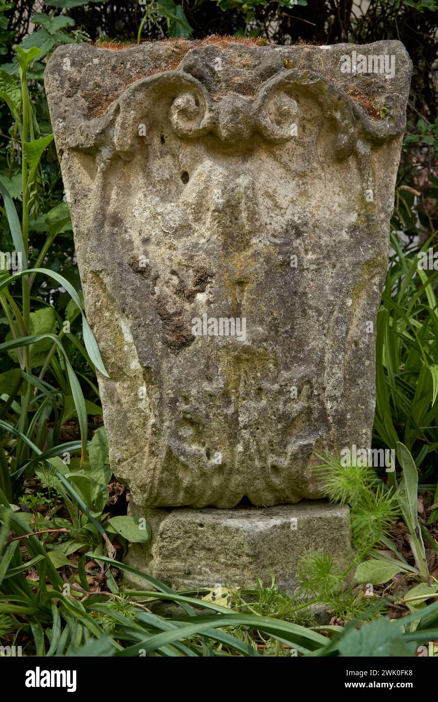 Anonymous, Key of window lintels from the old Mascrani hotel, XVIIth ...