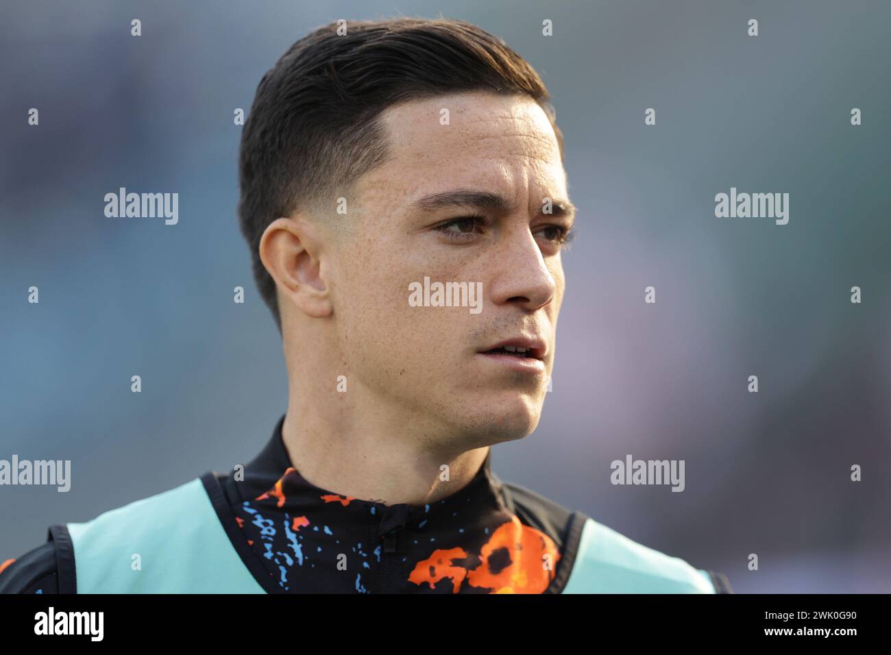 SSC Napoli's Italian forward Giacomo Raspadori looks before the Serie A ...