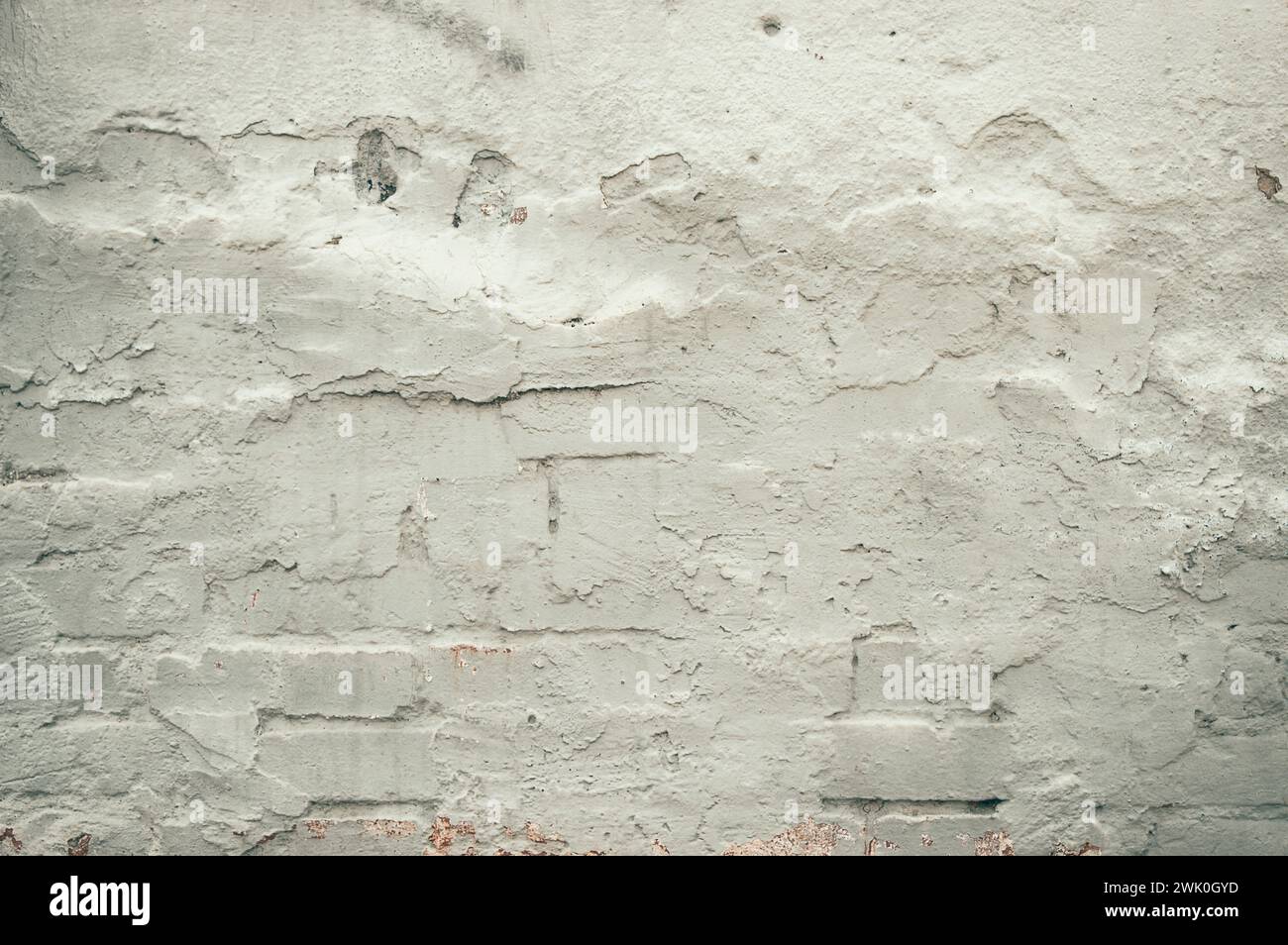 stained brick wall background. Brickwork flooring interior rock old ...
