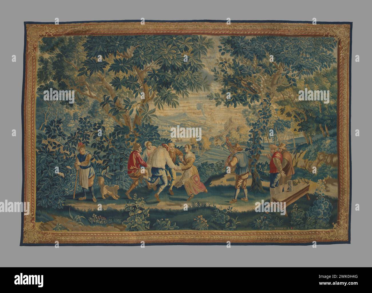 TENIERS, David II (the young) (n.1610-12-D.1690-04-25), peasant dance ...