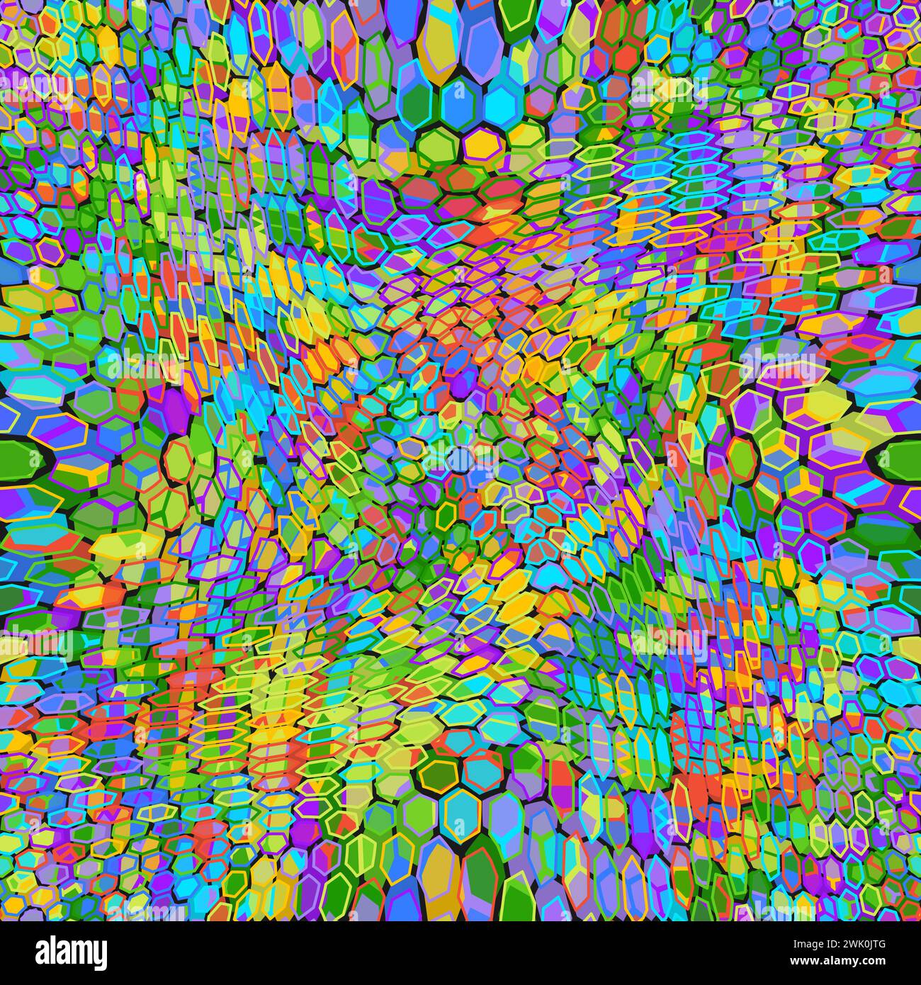 Mix of hexagonal shapes hi-res stock photography and images - Alamy