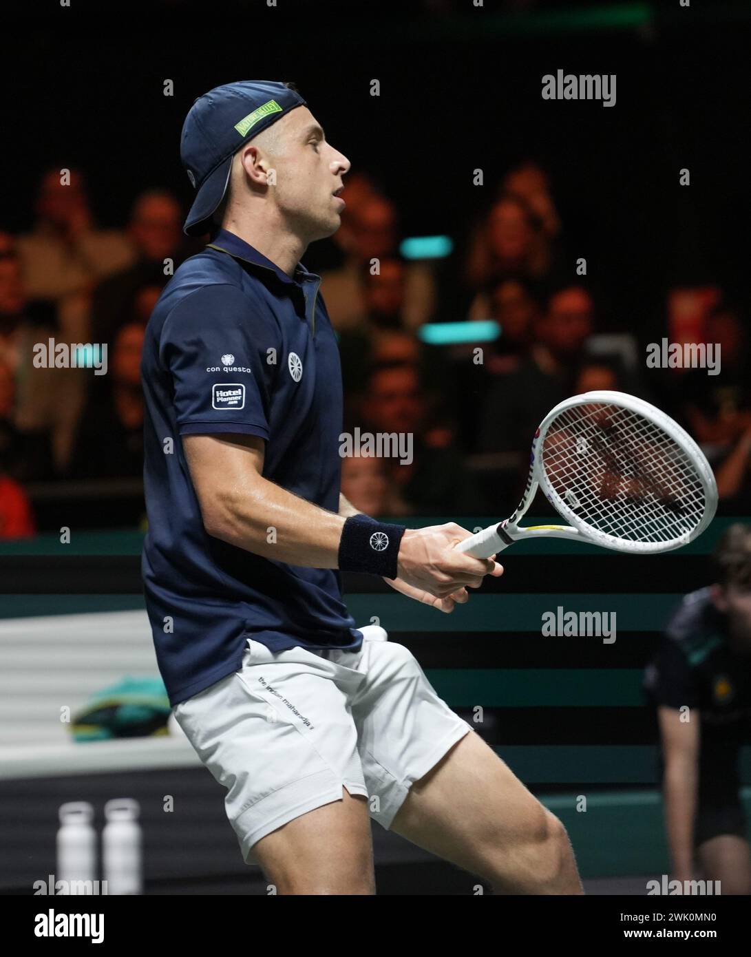 Rotterdam, Netherlands. 17th Feb, 2024. Tallon Griekspoor of Nederland 1/2 Finale during the ABN ...