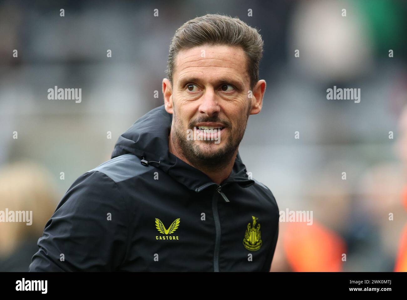 Newcastle United Assistant Manager Jason Tindall during the Premier ...