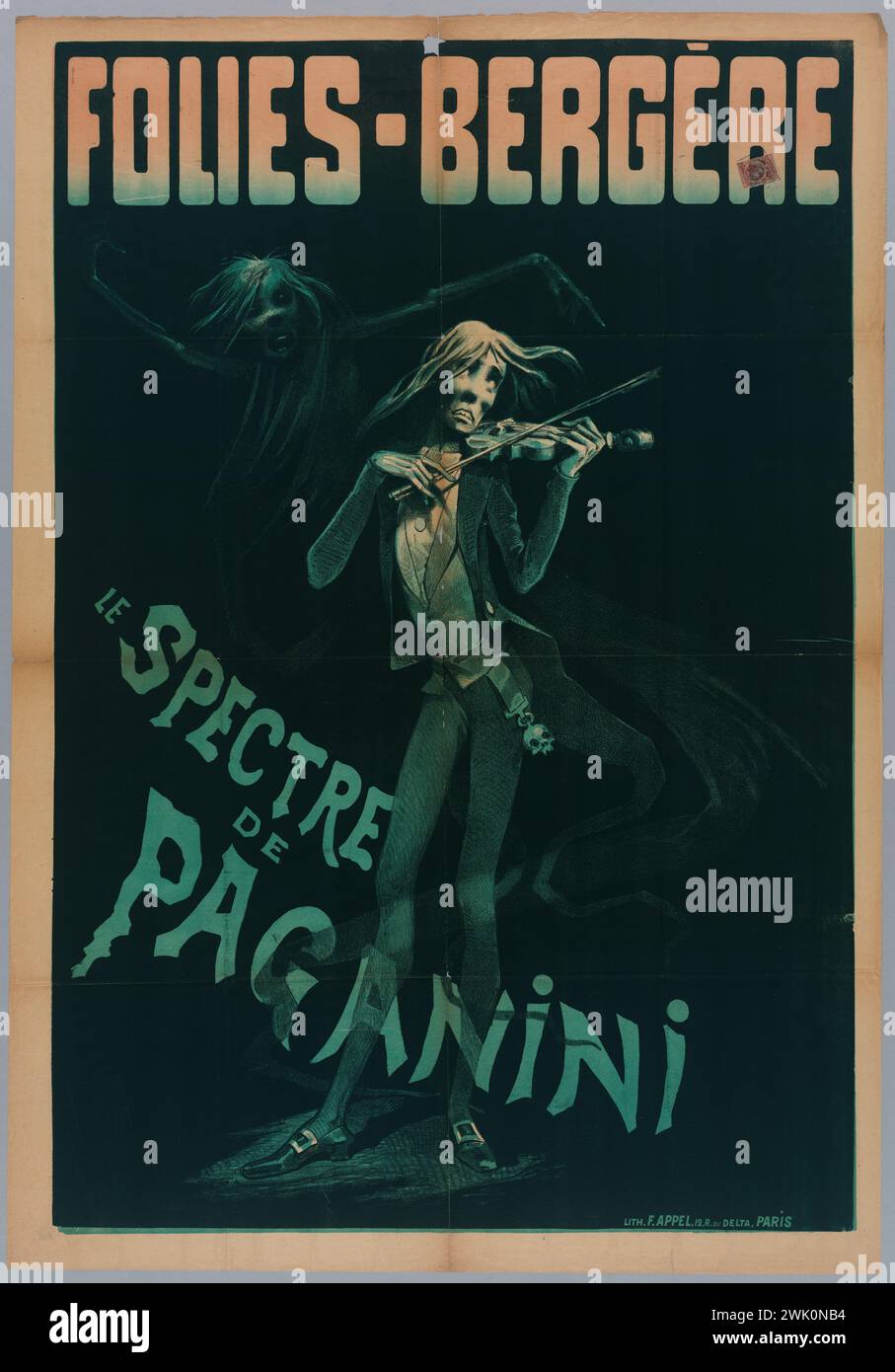 Anonymous, Folies-Bergere/ Le Specter/ de/ Paganini (registered title ...