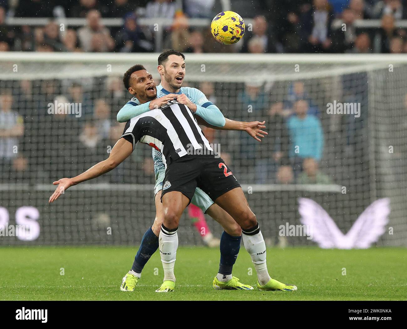 Newcastle Upon Tyne, UK. 17th Feb, 2024. Jacob Murphy of Newcastle ...