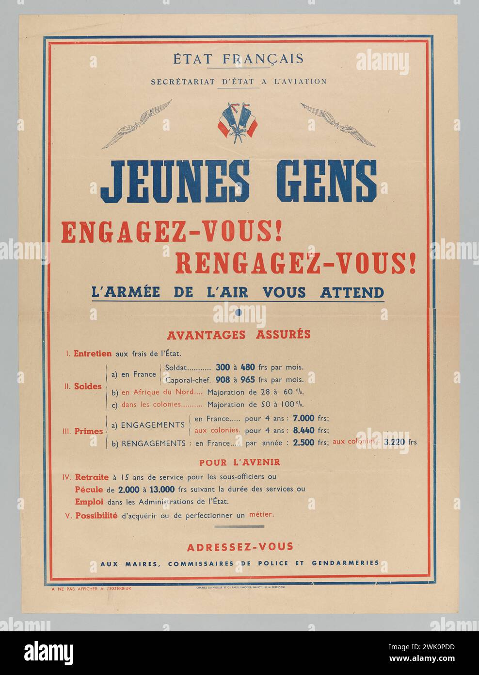 Charles-Lavauzelle and Cie, French State/ State Secretariat for ...