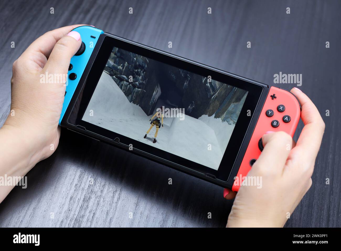 Nintendo switch hi-res stock photography and images - Alamy