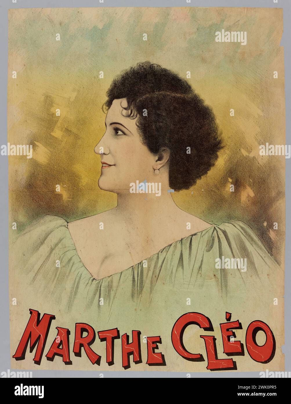 Anonymous, Marthe Cleo (registered title (letter)), 1880. Color ...