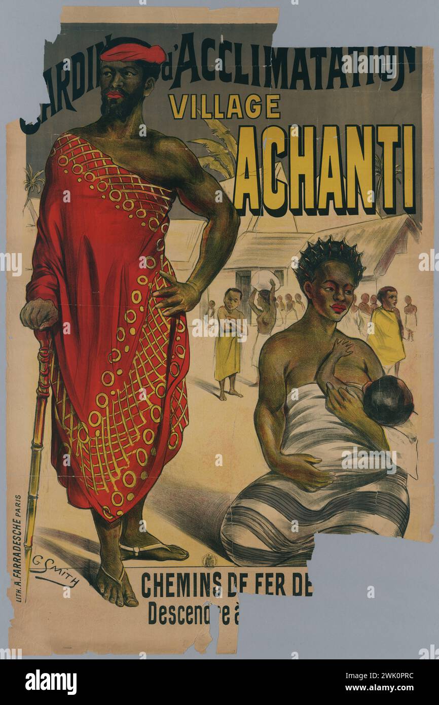 Smith, G., [JA) Rdin of acclimatization/ Village/ Achanti/ Railway of ...