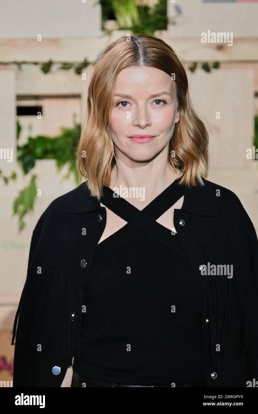 Berlin, Germany. 17th Feb, 2024. Karoline Schuch comes to the MMB Party ...