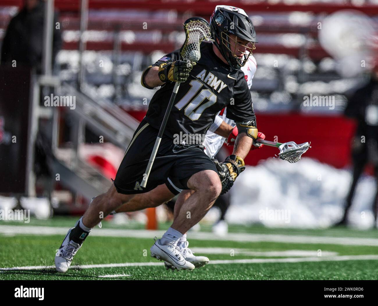 Piscataway, NJ, USA. 17th Feb, 2024. Army West Point fo Will Coletti ...