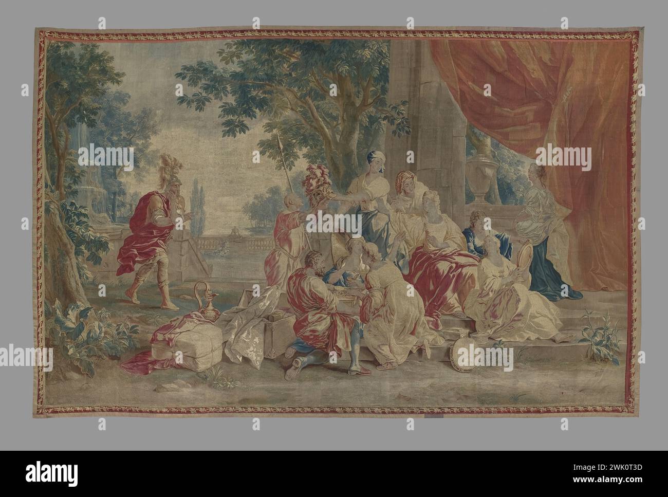 Van Orley, Jan (N.1665-07-04-D.1735-02-22), Achille among Lycomède ...