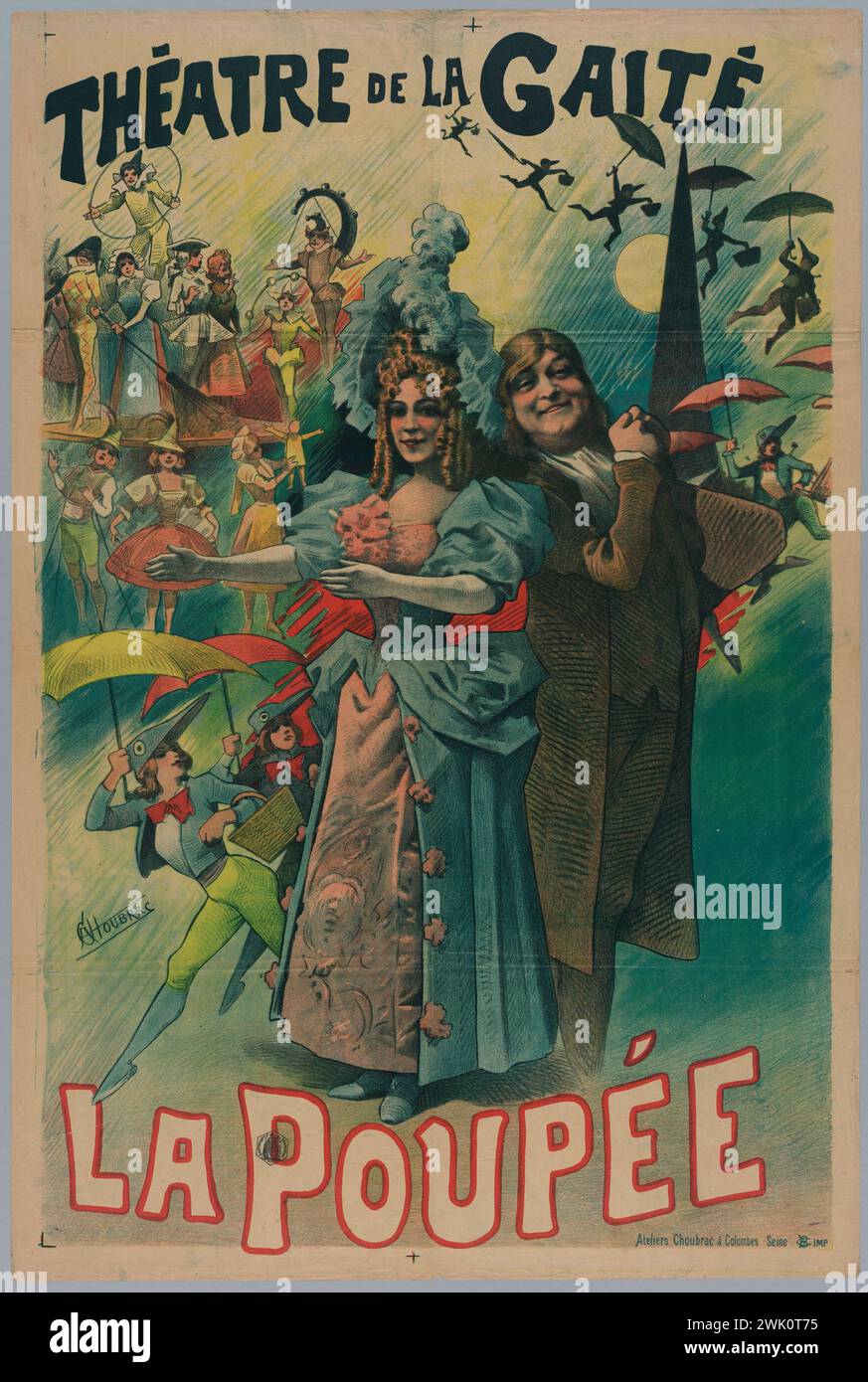 Choubrac, Alfred (N.1853-12-30-D.1902-07-24), Theater of the Gaite/ La ...