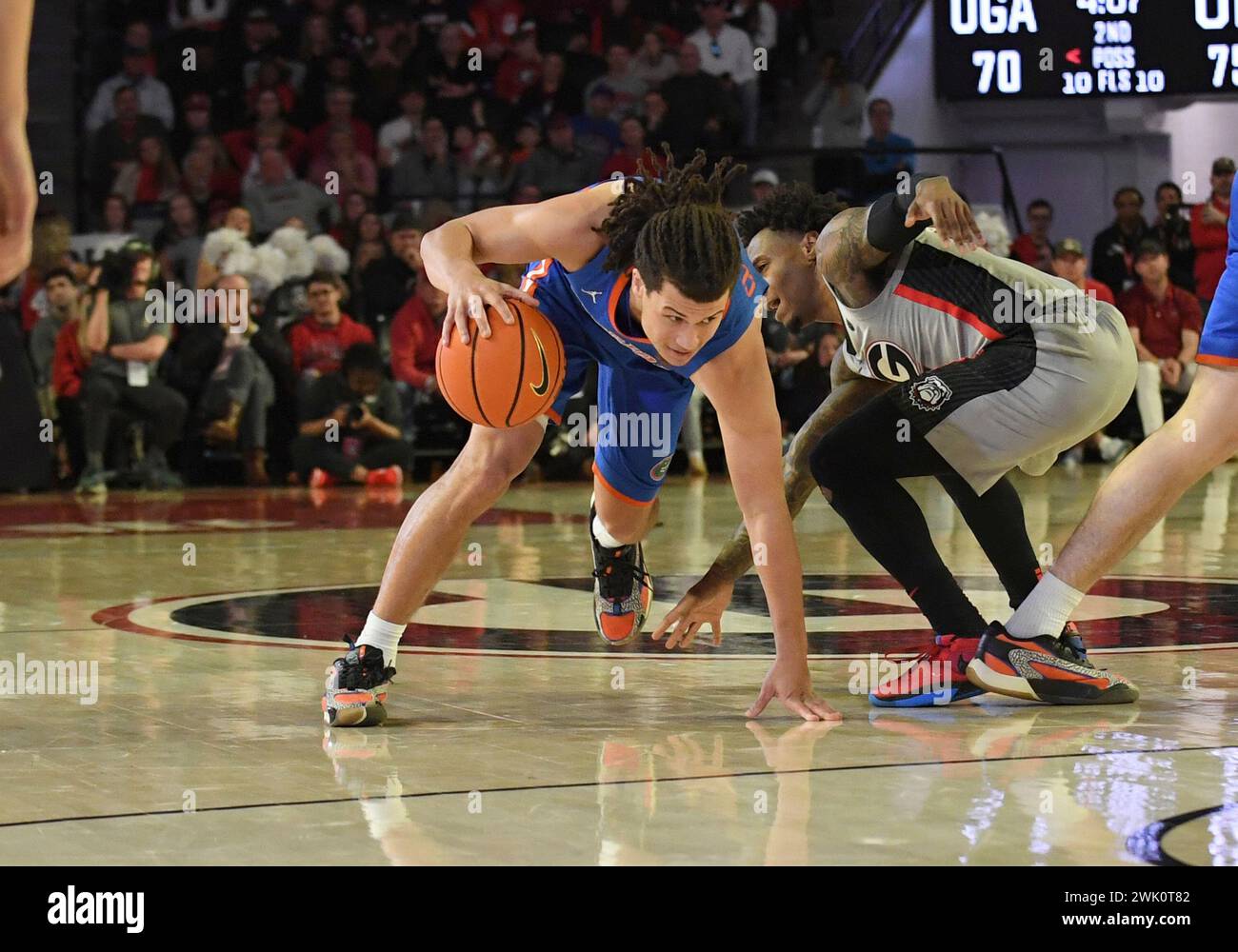 ATHENS, GA - FEBRUARY 17: Florida Gators Guard Walter Clayton Jr. (1 ...