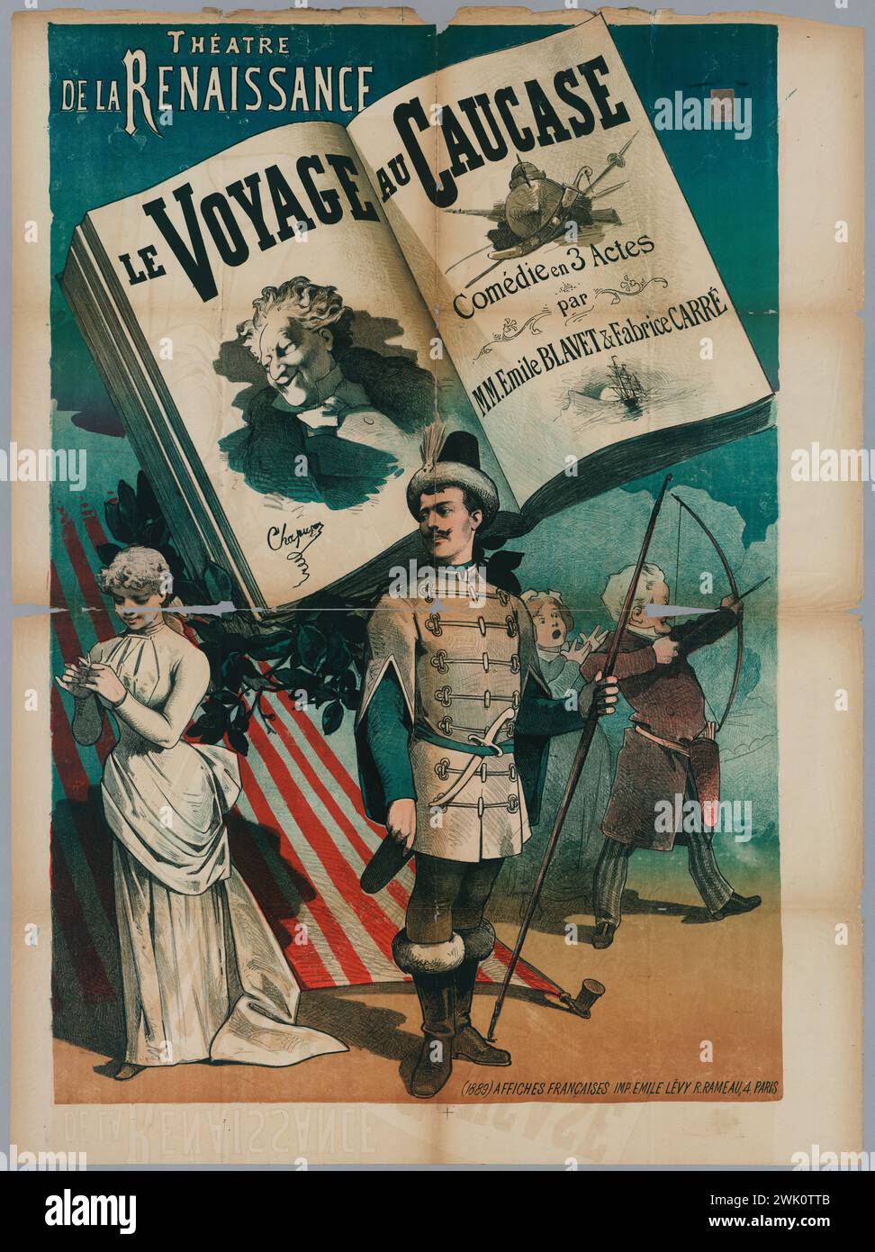 Anonymous, theater/ Renaissance/ The Caucasus trip/ Comedy in 3 acts ...