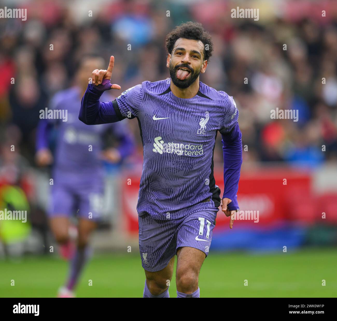 Mohamed salah liverpool 2024 hi-res stock photography and images - Alamy