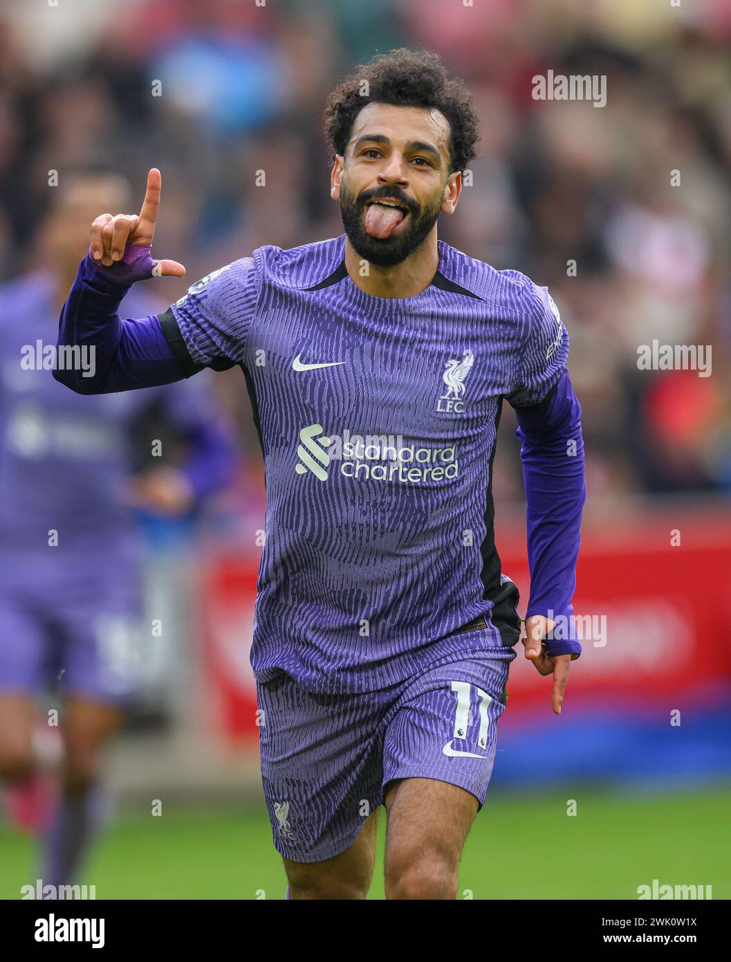 Mohamed salah liverpool 2024 hi-res stock photography and images - Alamy