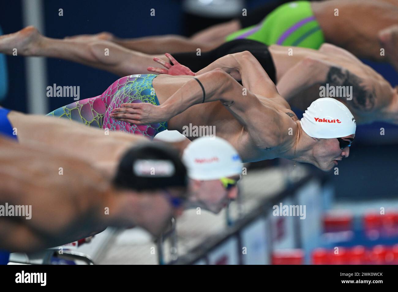 Doha, Qat. 17th Feb, 2024. Diogo Ribeiro from Portugal at World ...