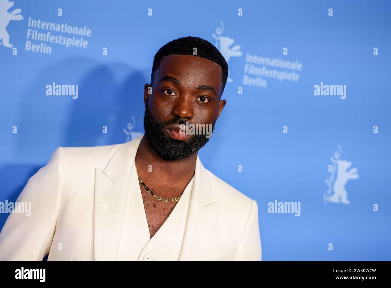 Berlin, Germany. 17th Feb, 2024. Paapa Essiedu attends the premiere for ...