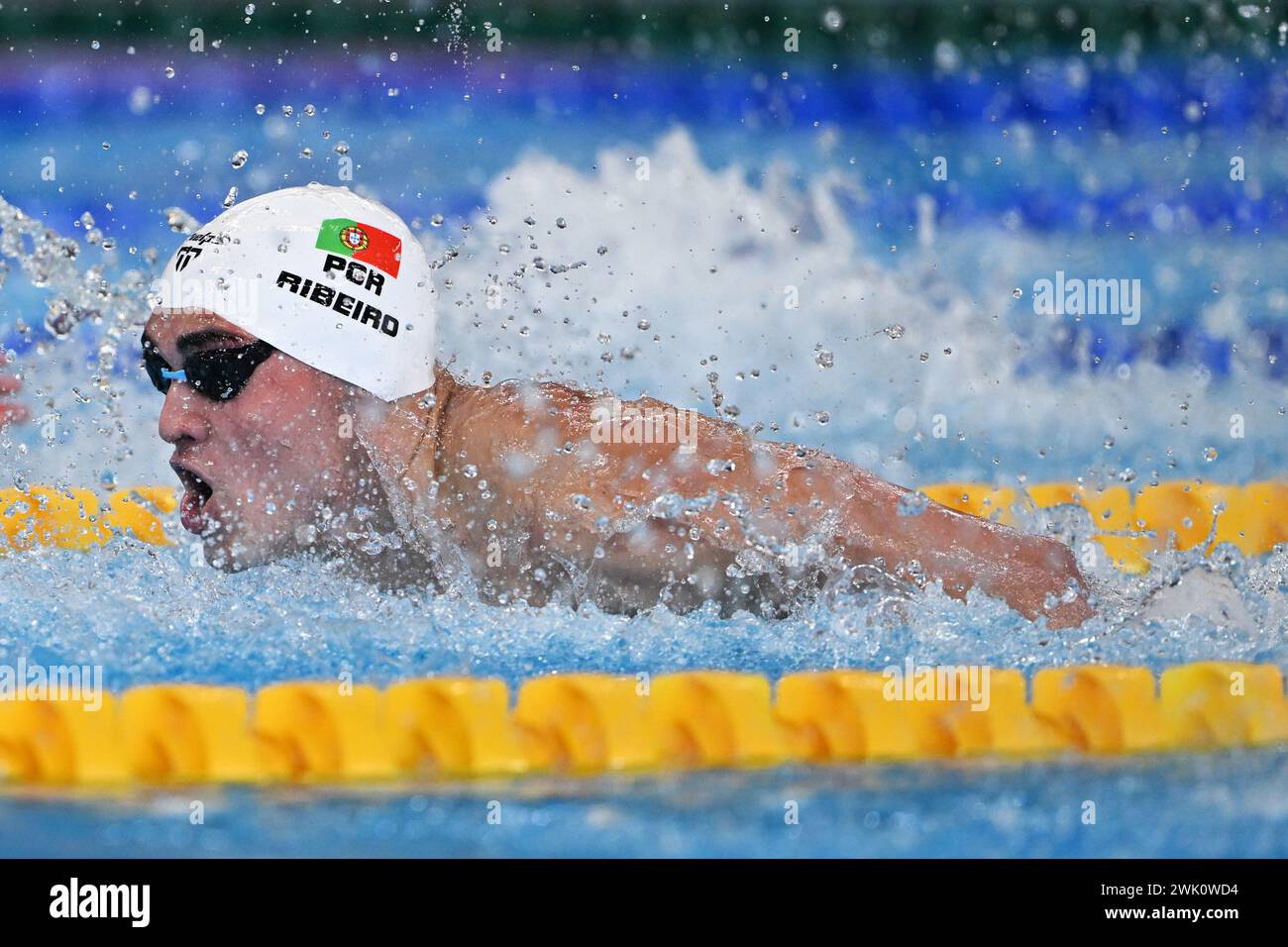 Doha, Qat. 17th Feb, 2024. Diogo Ribeiro from Portugal at World ...
